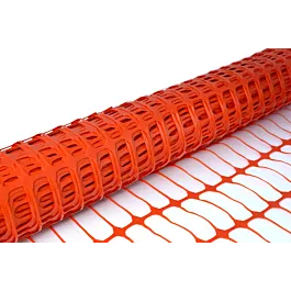 Filet de balisage pour chantiers - Rouleau - 1mx50m - 100g/m² - Orange ...