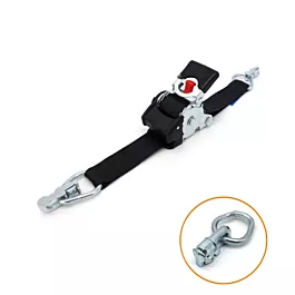 Sangle d'arrimage - 1,5T - 3m - 50mm - Enroulement automatique - Pour ...