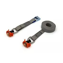 L-track Sangle d’arrimage 2 - 300kg - 3,5m - 25mm - Boucle à came ...